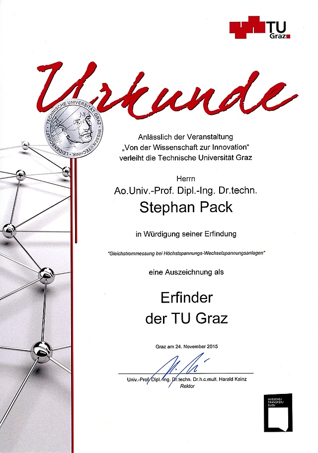 HSPT - Erfinder der TU Graz - Stephan Pack