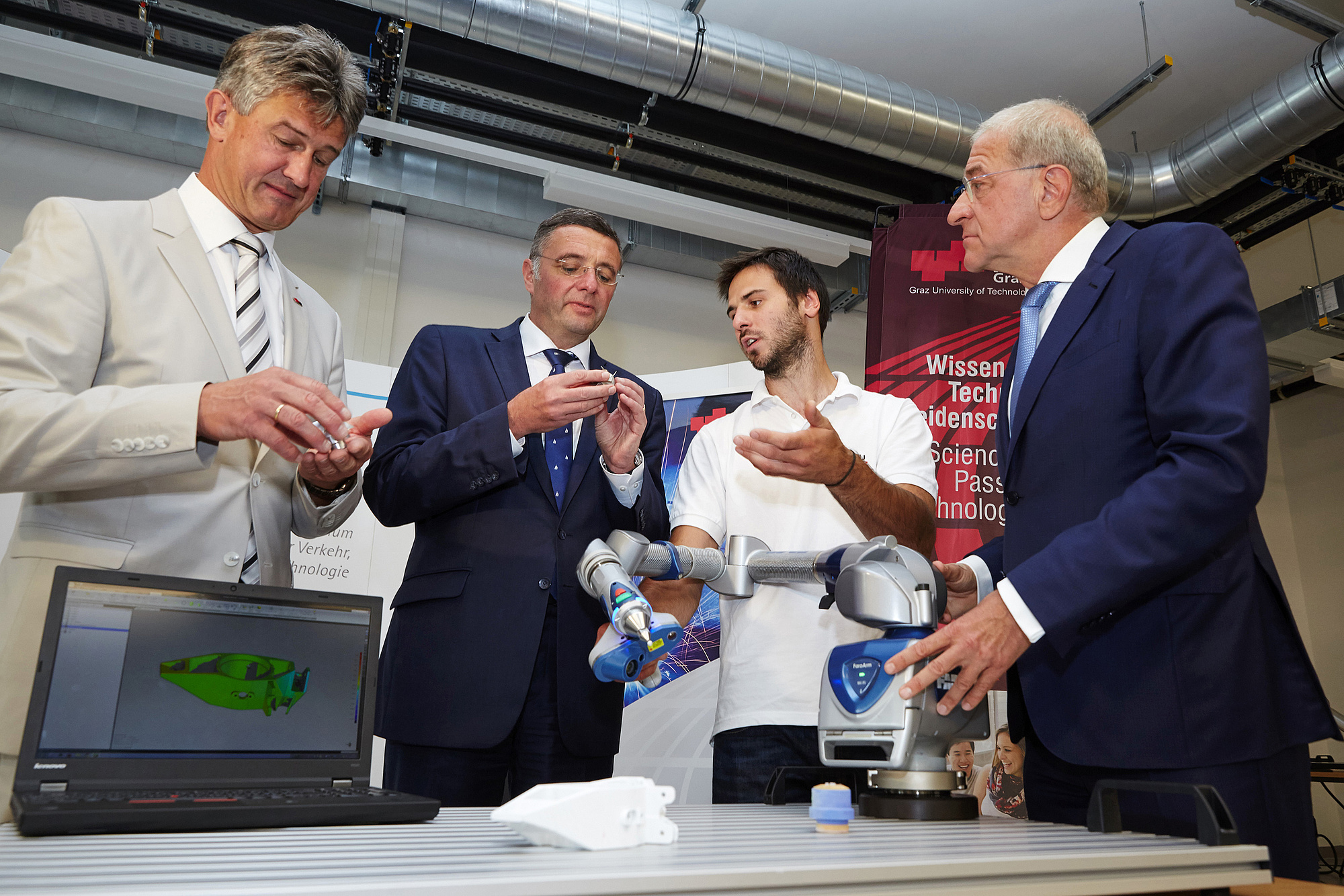 Neue Pilotfabrik an der TU Graz