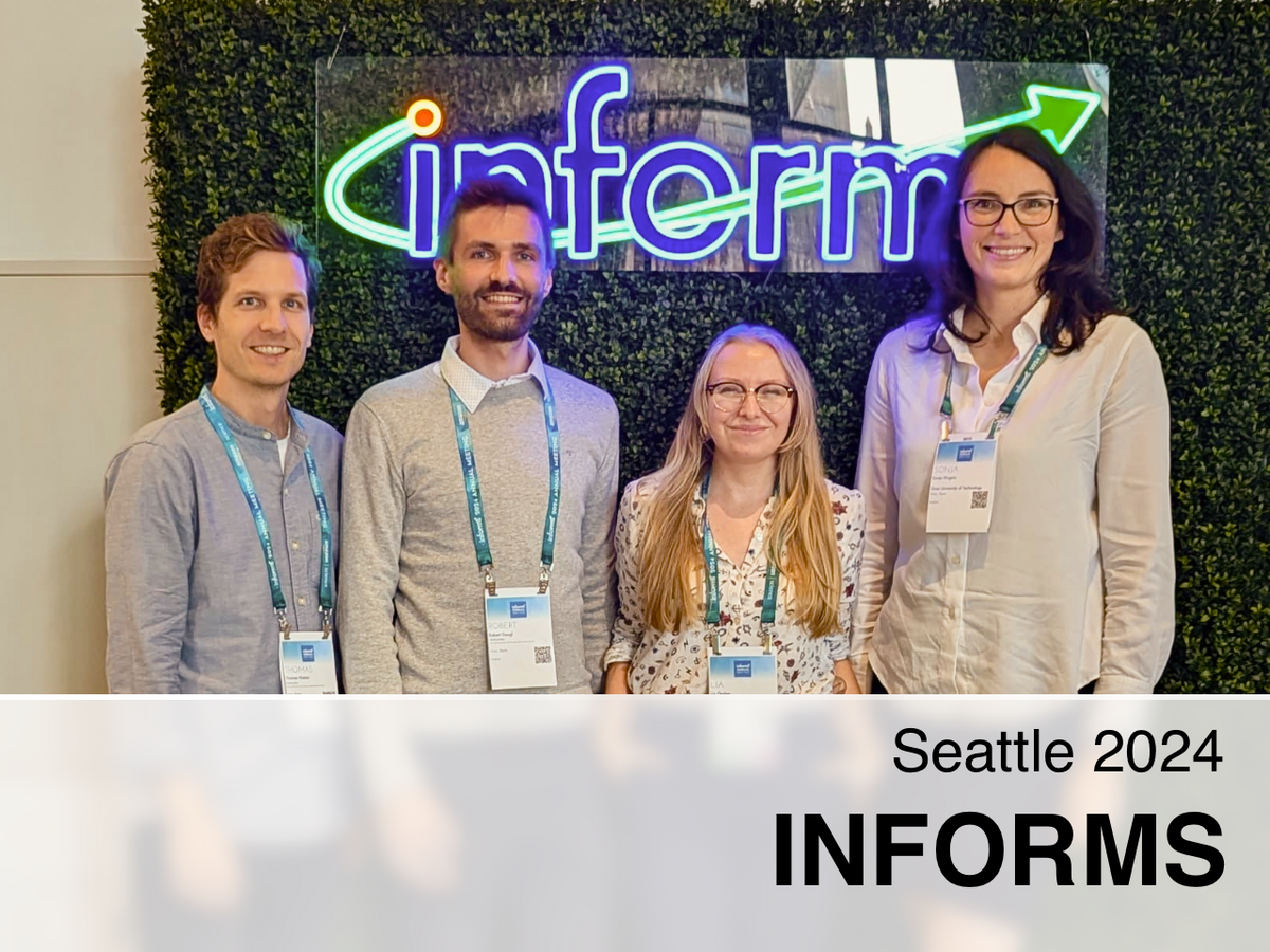 INFORMS 2024 in Seattle