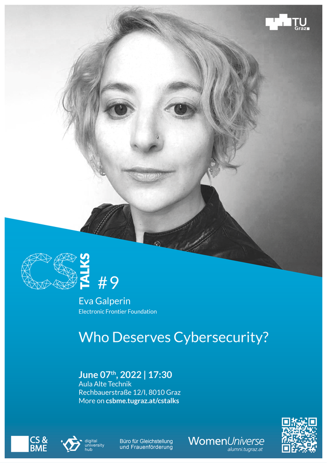 CSBME - CS Talks #9 | Eva Galperin