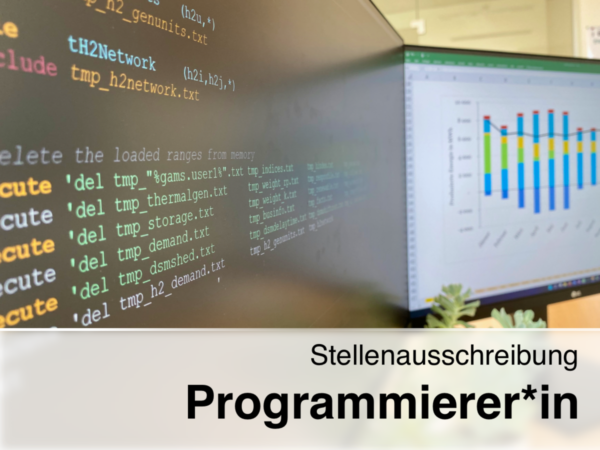 Stellenauschreibung: Programmierer*in am IEE gesucht