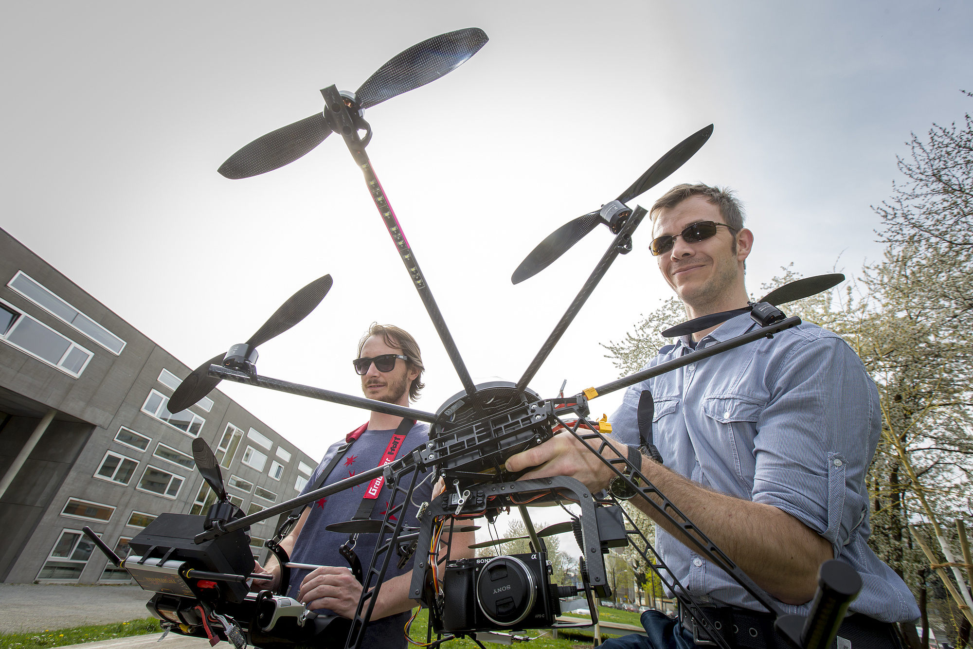 TU Graz team is international UAV challenge finalist