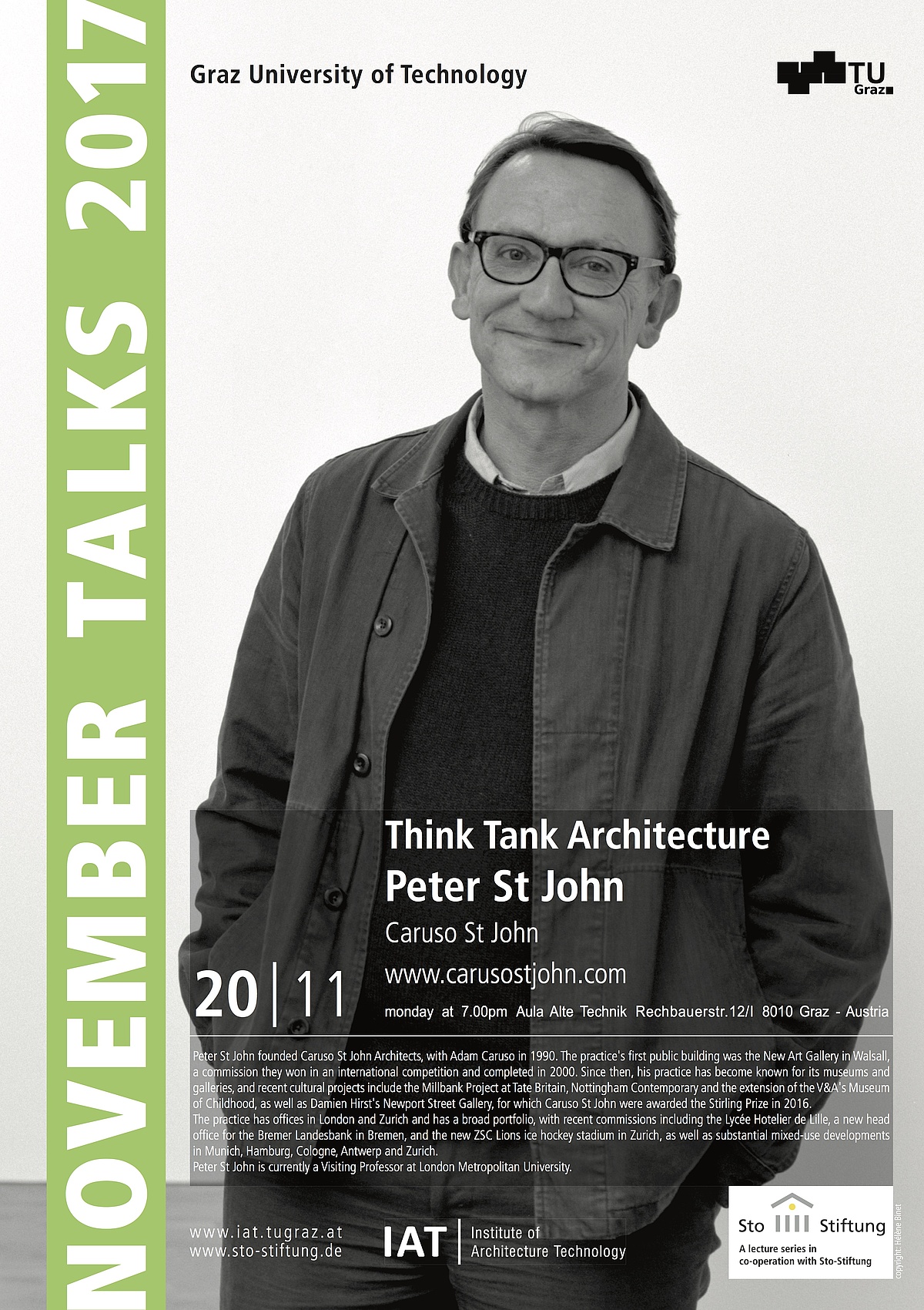 Peter ST JOHN (Caruso St John Architects)