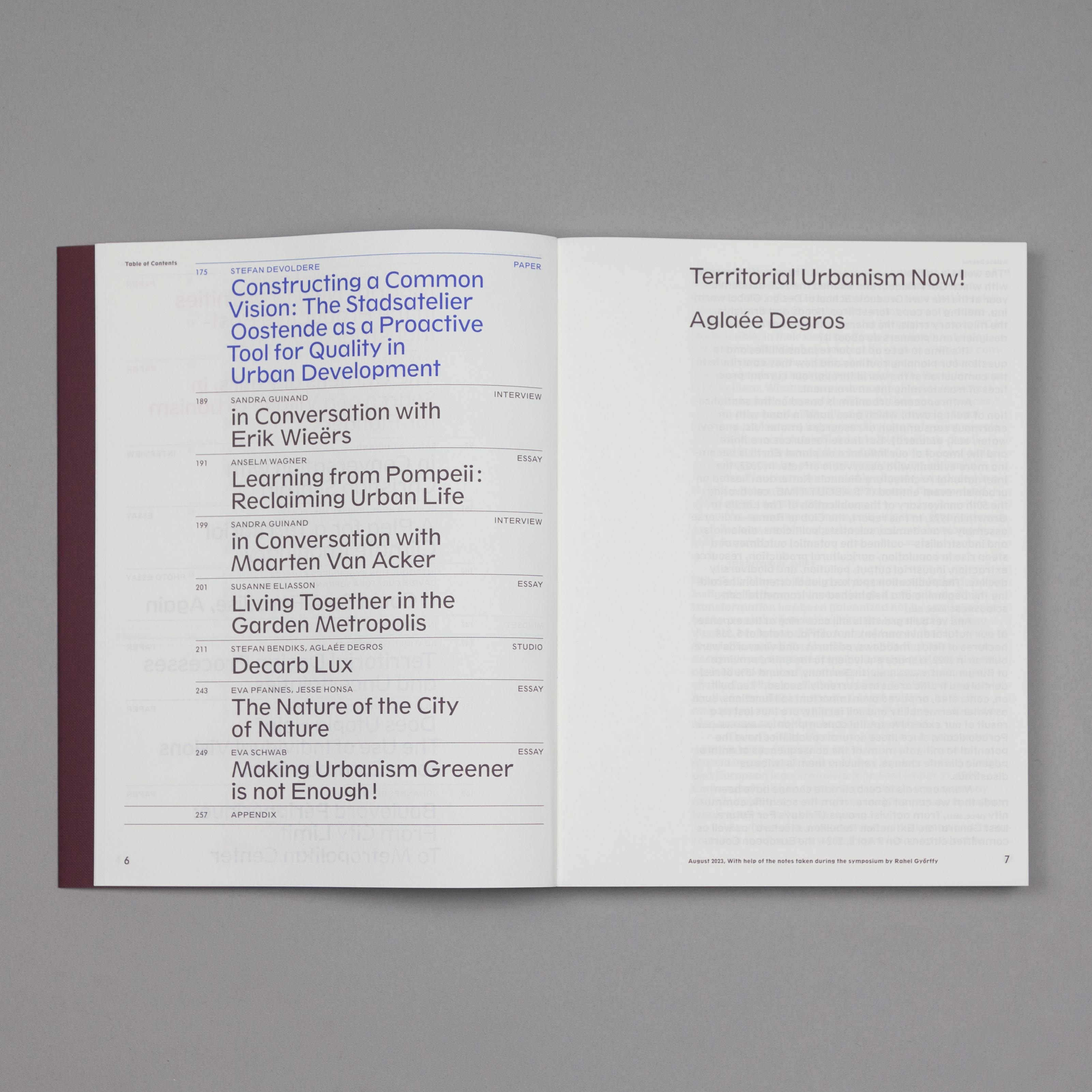 ARCH - Territorial Urbanism Now!