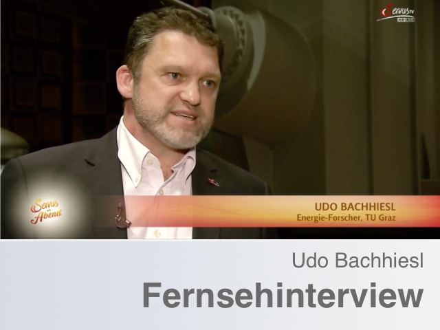 Fernsehinterview Udo Bachhiesl