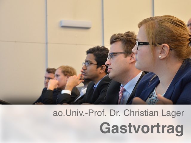 Guest lecture Mr. Christian Lager