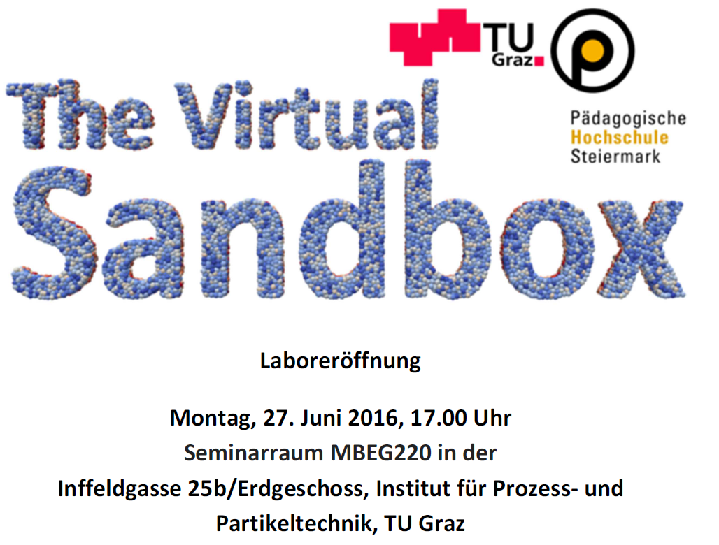 Eröffnung des "Virtual Sandbox Laboratory"